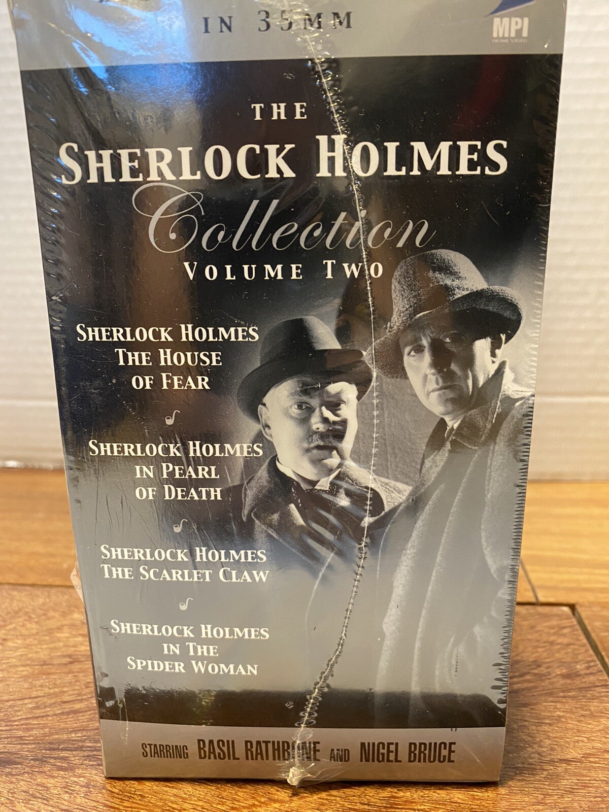 The Sherlock Holmes Collection - Vol. 2 (VHS, 2003, 4-Tape Set ...