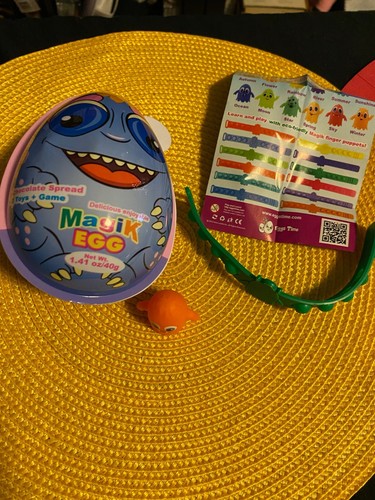 Jumbo Magik Egg with Monster Finger Toy & Bracelet | eBay