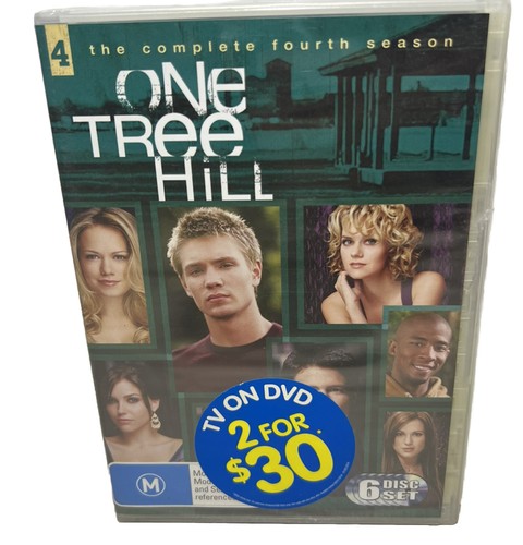 One Tree Hill : Season 4 DVD 2005 The Complete Fourth Season 6 Didc Set ...