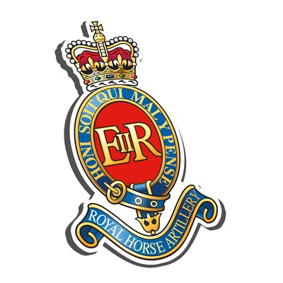 3 REGIMENT ROYAL HORSE ARTILLERY STICKER - BRITISH ARMY - 3RHA 3rd RHA ...