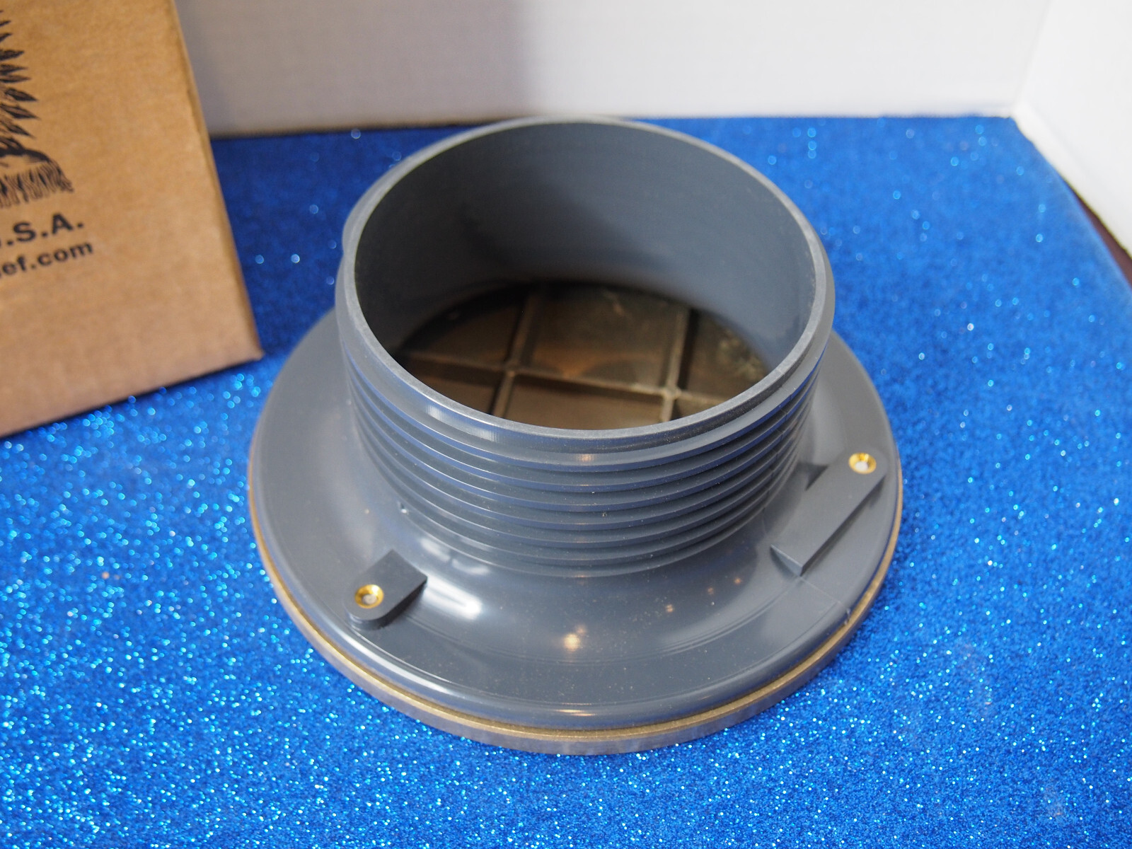 Sioux Chief 832-36PF Finish Line PVC 3” Floor Drain & Cleanout Fixture ...