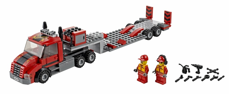 LEGO City 60027 Monster Truck Transporter Toy Building Set Brand New ...