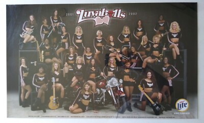 2001 2002 Chicago Bulls Luvabulls Poster 14" x 23" | eBay