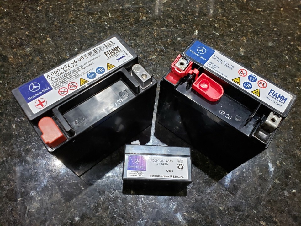 2024 Mercedes-AMG NEW/OEM GENUINE AUXILIARY BATTERY A0009829608 ...