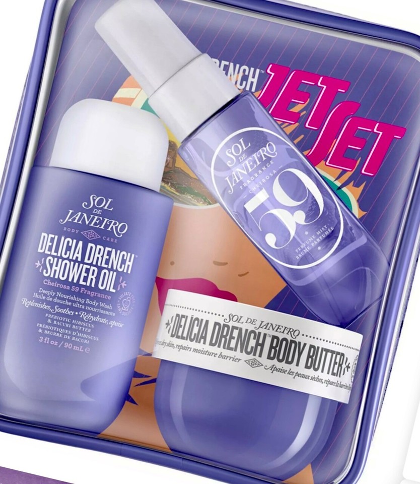 Sol de Janeiro Delicia Drench Jet Gift Set - Cheirosa 59 Fragrance ...