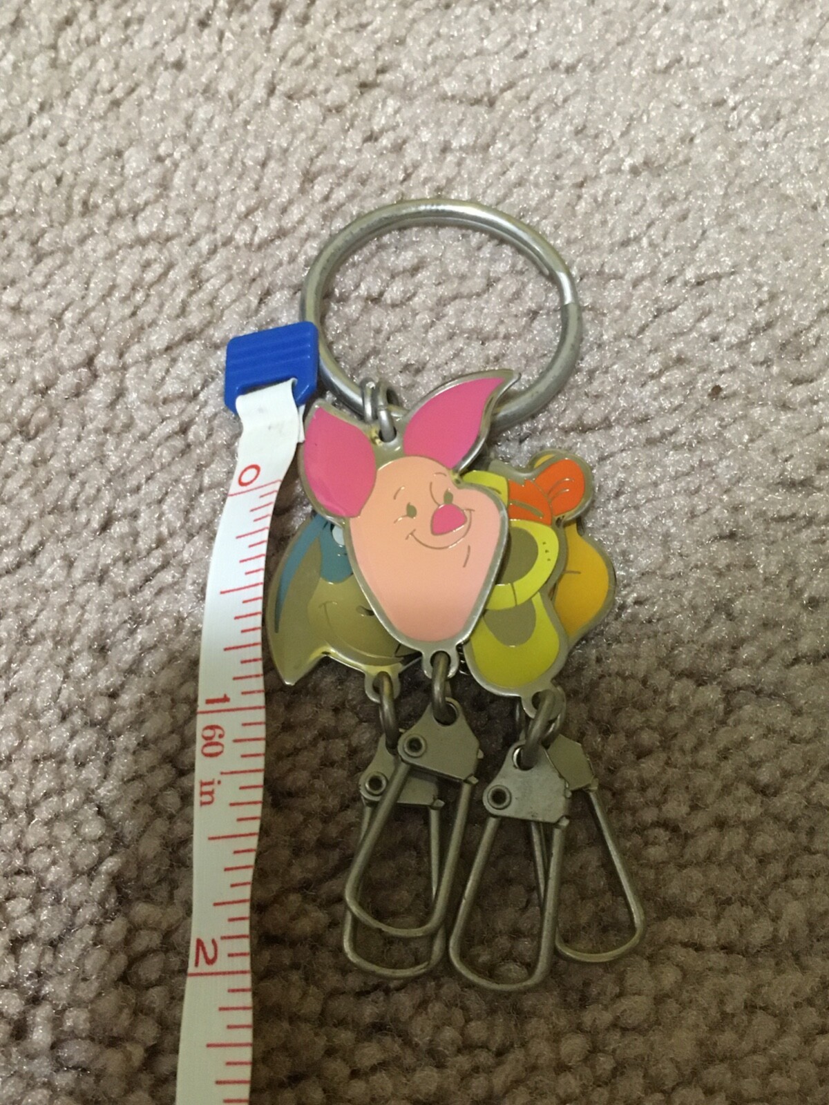 Disney Winnie The Pooh And Friends Key Chain Pre-Owned Eeyore Piglet ...