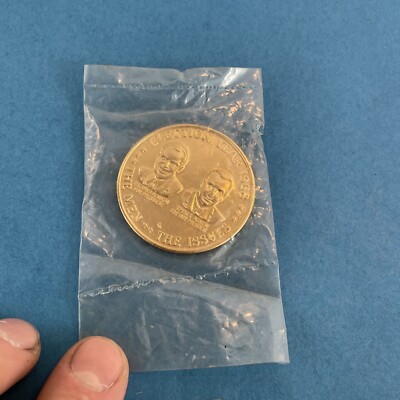 1968 *RICHARD NIXON & SPIRO AGNEW* PRESIDENTAL CANDIDATE SEALED COIN ...