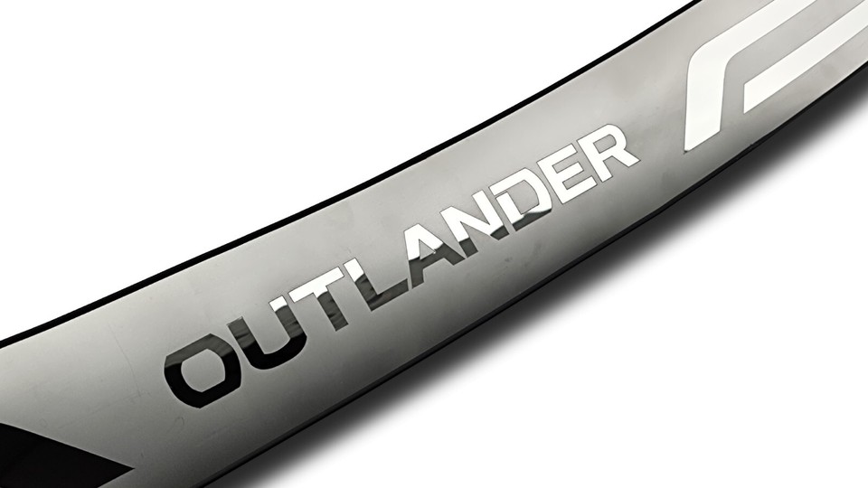 For 2022 2024 Mitsubishi Outlander Rear Bumper Sill Cover Protector ...