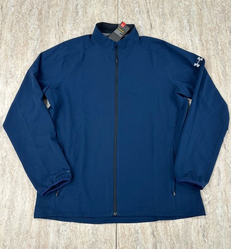Under Armour Mens Storm Launch Lightweight Full Zip Running Jacket, Blue, Large | eBay UK
