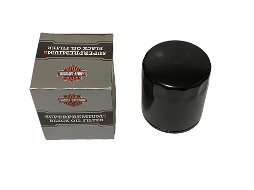 Harley Davidson 63731-99A SuperPremium5 Black Oil Filter - Made in USA ...