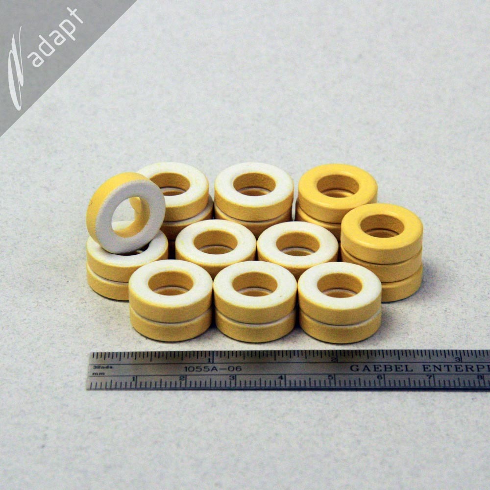 Toroid Core MicroMetals T44-26 Iron Powder 0.440" OD 25 PCS AL-37 ...