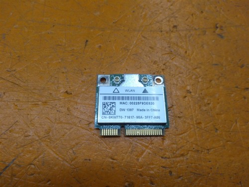 ⭐️⭐️⭐️⭐️⭐️ Laptop Wifi Module Wireless Card Adapter 0KW770 Dell ...