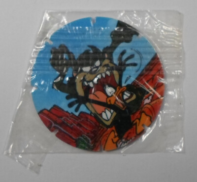 TASTY VTG 1995 CHEETOS TOPS CAPS TAZO POG SLAMMERS GREEK #89A TAZ DAFFY ...