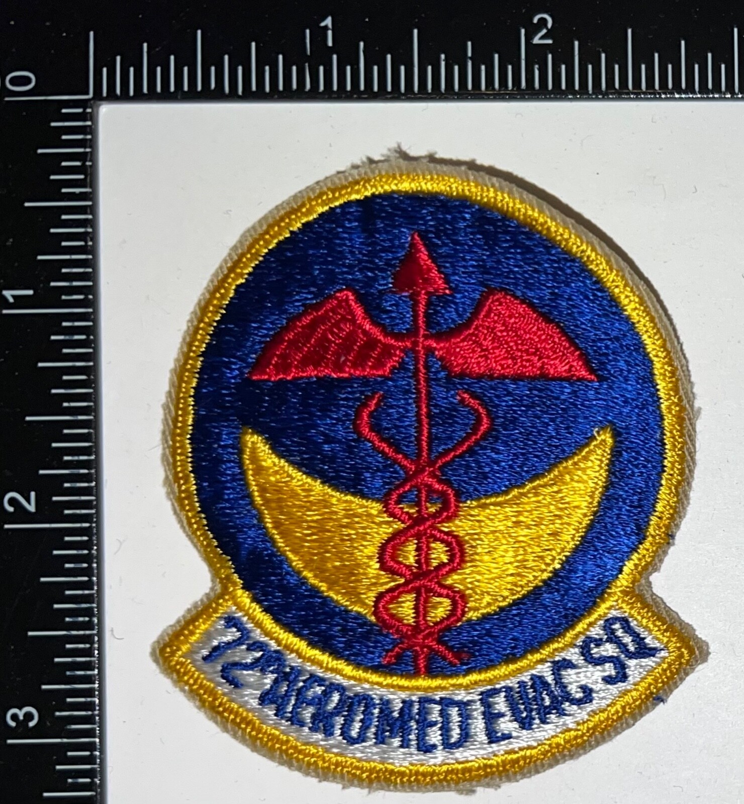 Cold War USAF US Air Force 72nd Aeromedical Evac Squadron Patch | eBay
