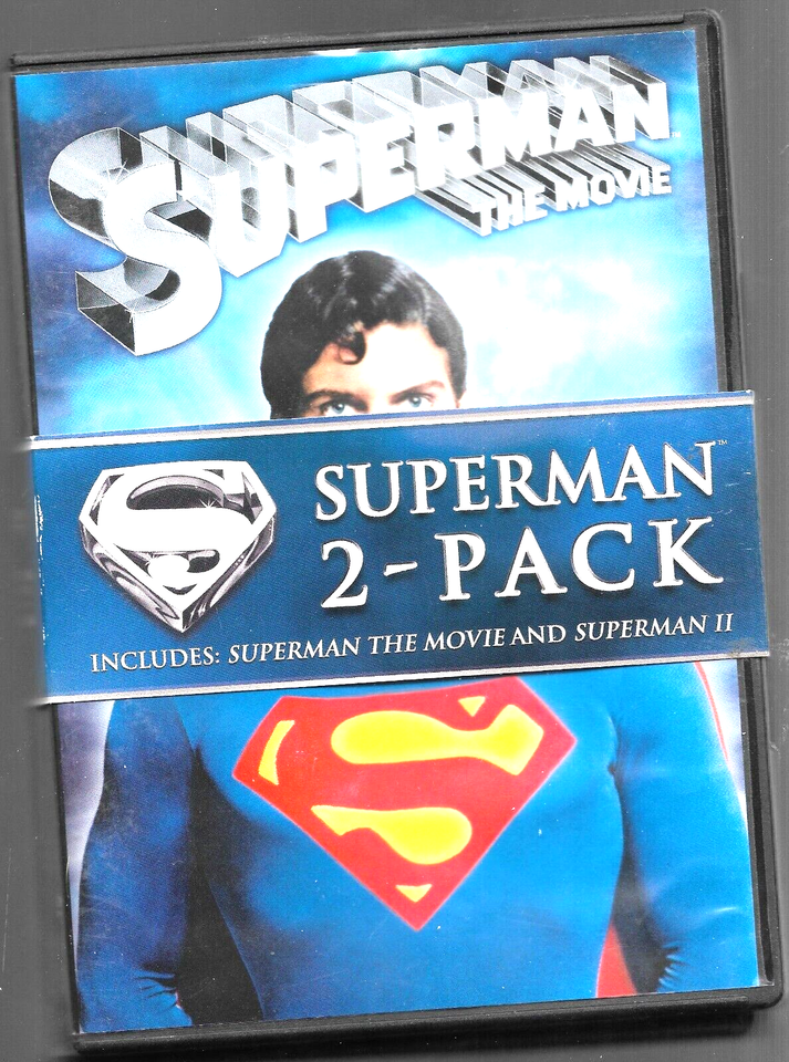 1980 Superman 2 Pack Superman II Christopher Reeves DVD Vintage | eBay