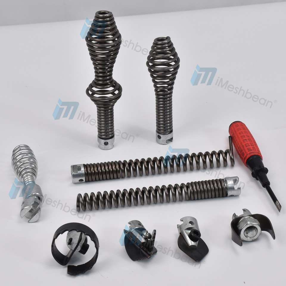 Auger Bits-10pc Fits Ridgid K-375 K-380 K-400 K-50 Drain Cleaning ...