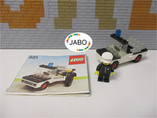 LEGO 621-1 Police Car Instructions and Parts List