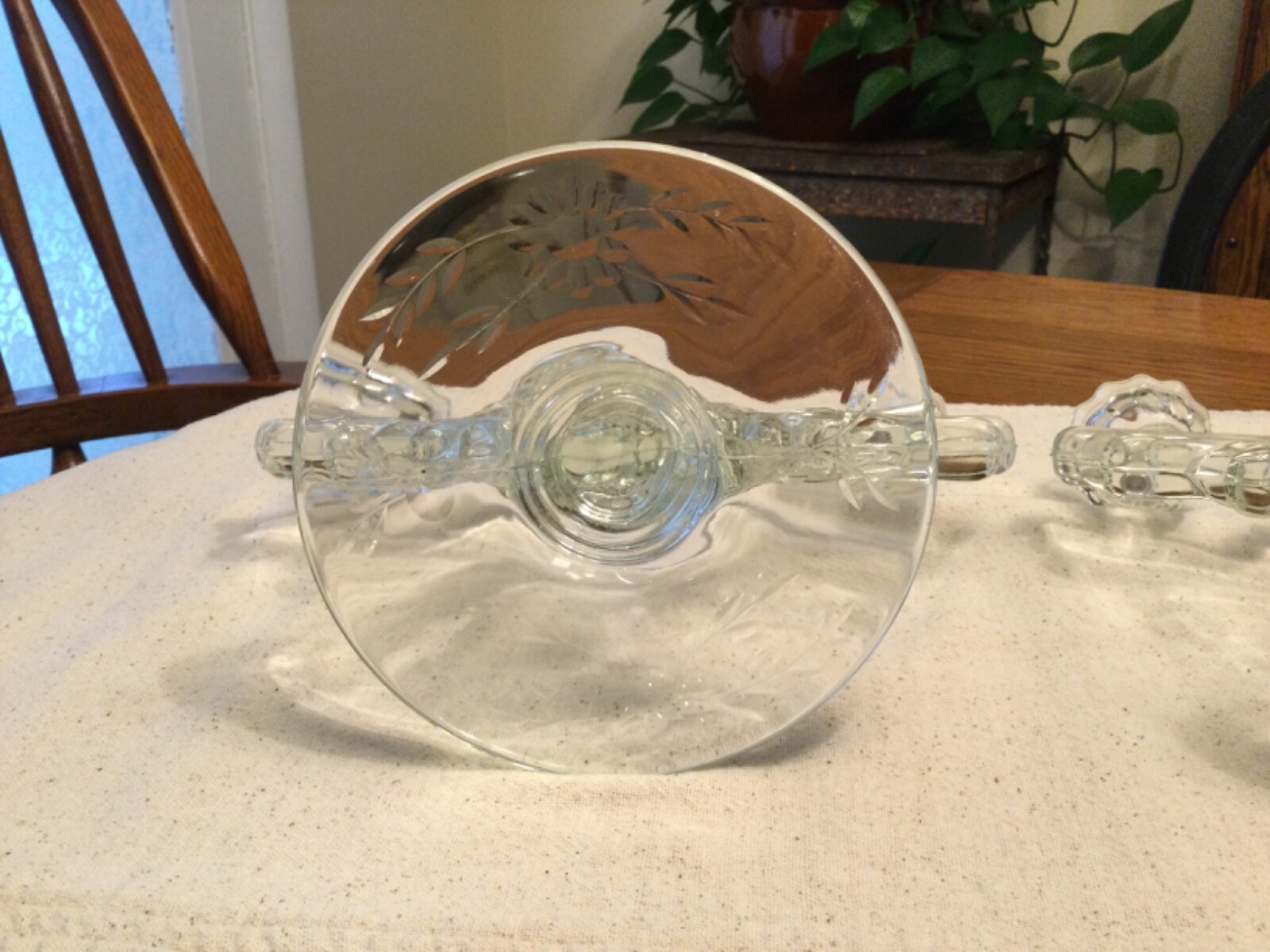 1930s Paden City Glass Pattern 221-2 (made prior to Maya) Pair ...