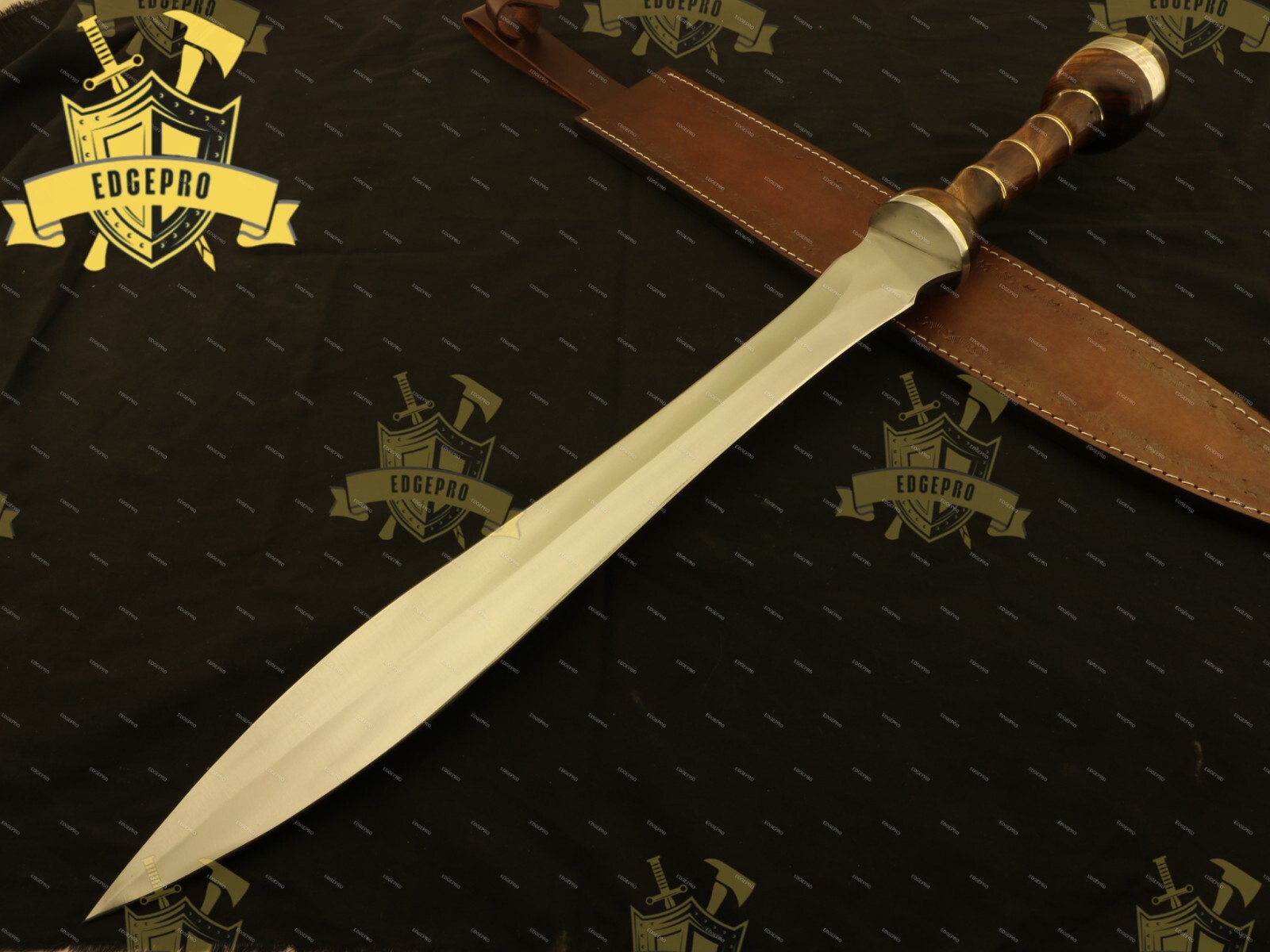 Roman Gladius Historical Handmade Steel Blade Warrior Battle Sword With ...