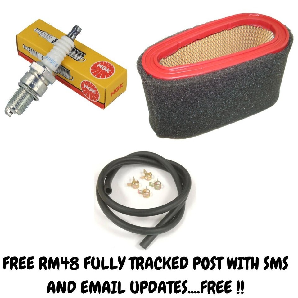 ATCO GT30H with a Stiga ST450 Engine Service Kit Plug, Air Filter | eBay UK