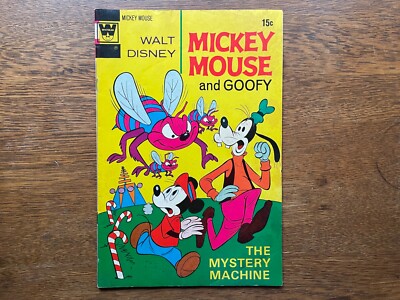 1972 WHITMAN COMIC BOOK WALT DISNEY MICKEY MOUSE AND GOOFY 137 MYSTERY ...