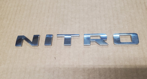 Dodge Nitro emblem letters badge decal logo trunk OEM Factory Genuine ...