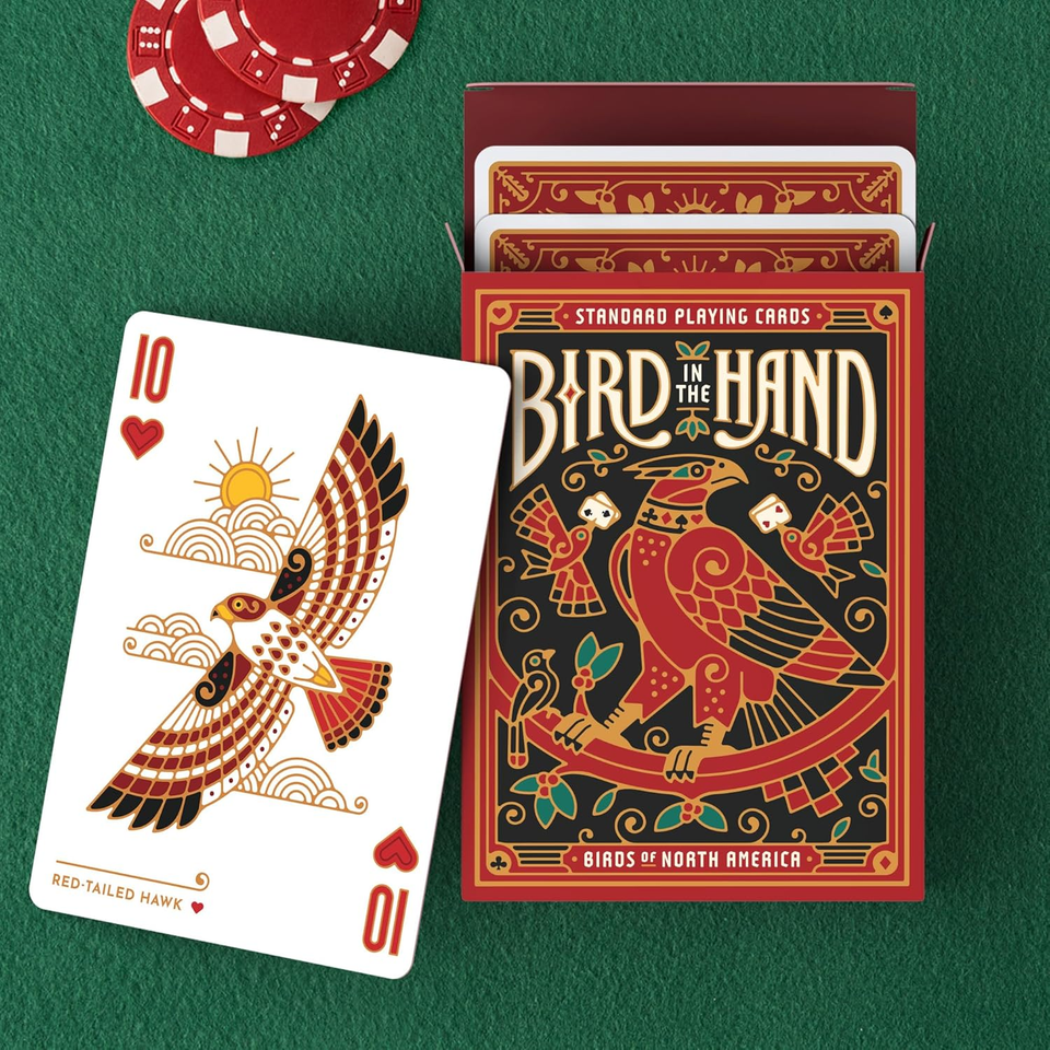 Bird in the Hand Themed Playing Cards | 54 Pieces of Birds of North ...
