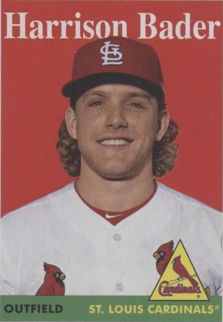 2019 Topps Archives - 1958 Design Harrison Bader #71 for sale online | eBay