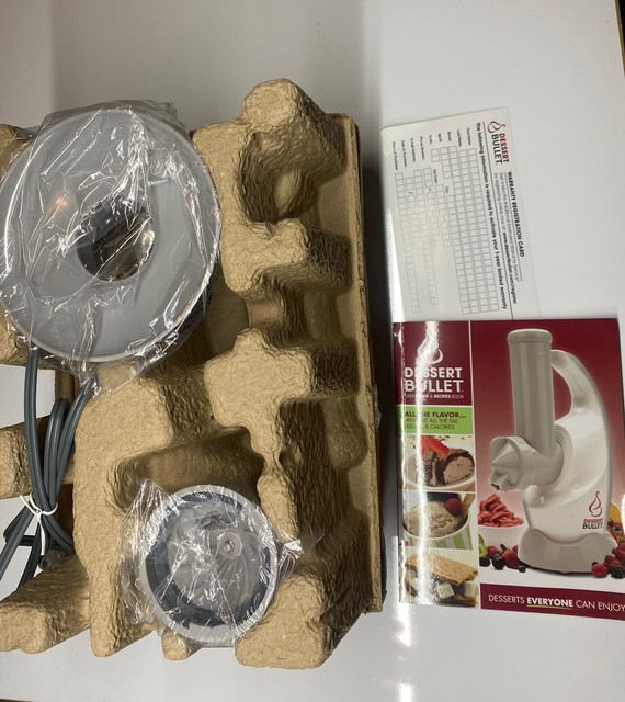 Magic Bullet Dessert Bullet DBR-0101 Blender - White for sale online | eBay