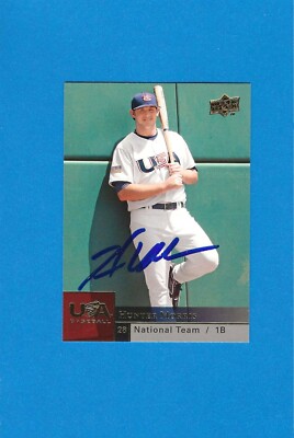 2009 Upper Deck USA Hunter Morris On Card SIGNED AUTOGRAPH AUTO | eBay