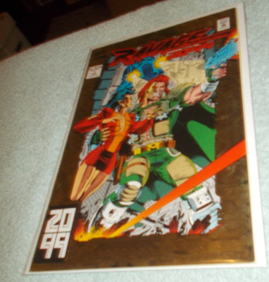 RAVAGE 2099 # 1 VG MARVEL COMIC 1992 PAUL RYAN ART 1ST APPEARANCE FOIL ...
