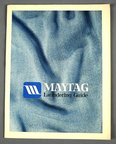 Vintage Maytag Laundering Guide, 8-1/2"X 11", 24 Pages, Paper Covers | eBay