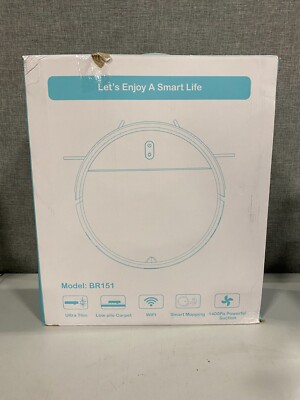 BR151 ROBOTIC VACUUM / MOP CLEANER lets enjoy a smart life | eBay
