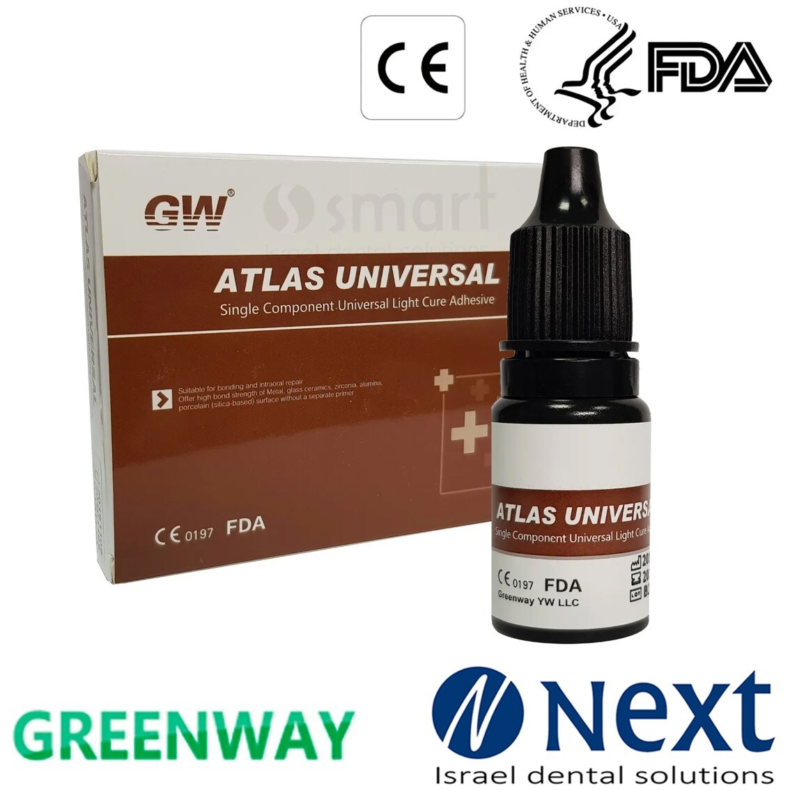 Dental Atlas Universal Single component adhesive bonding 8 generation ...