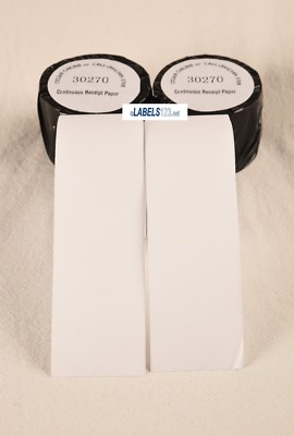 20 Rolls of Compatible Dymo 30270 Continuous Direct Thermal Receipt ...