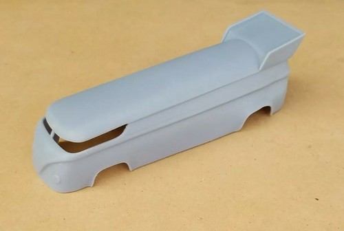 ABS-LIKE 3D RESIN PRINTED 1/25 CUSTOM VW PRO MOD DRAG VAN BODY ...