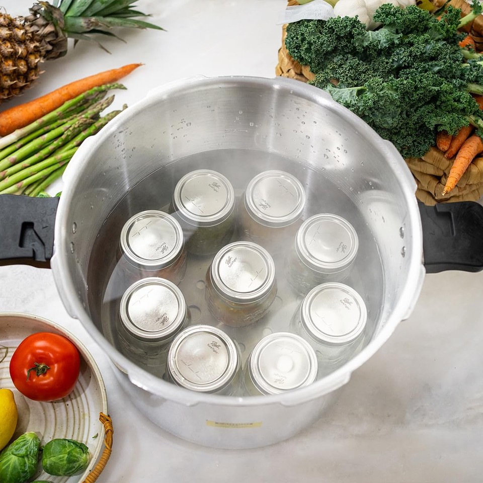 Barton Pressure Canner 22-Quart Capacity Pressure Cooker Built-in ...