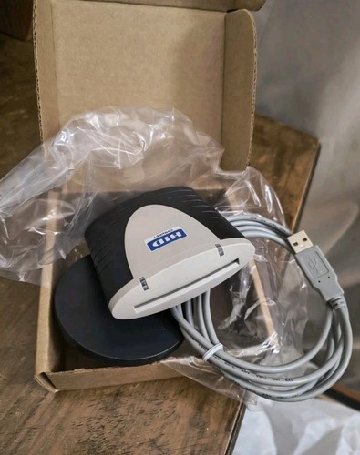 HID Omnikey 3121 Smart Card Reader R31210349-1 NEW ID Card security PC ...