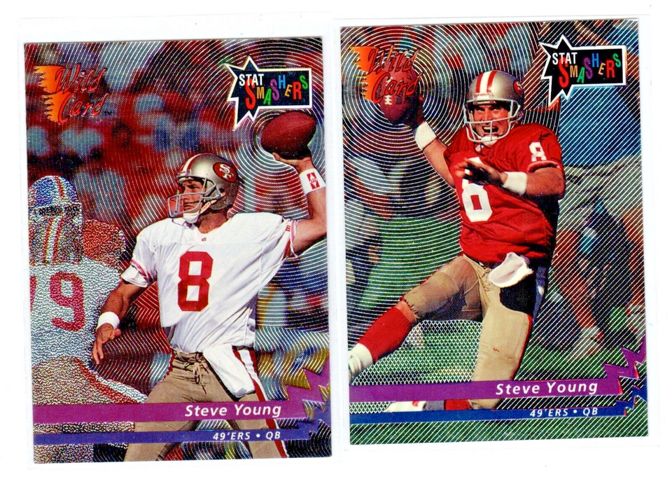 10 Card insert Lot Steve Young Cards | eBay