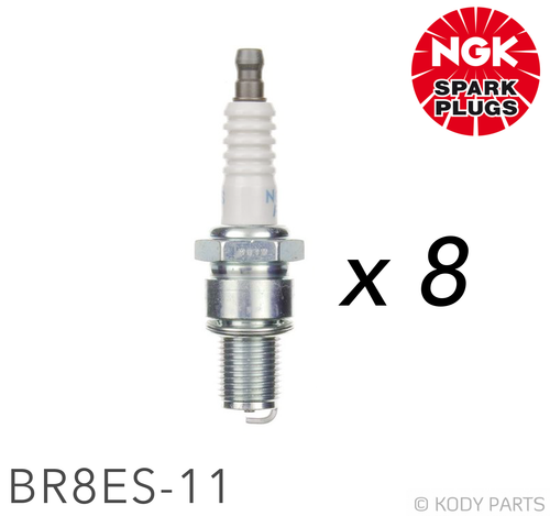 BR8ES-11 [NGK SPARK PLUGS] - Quantity: 8 Plugs | eBay Australia