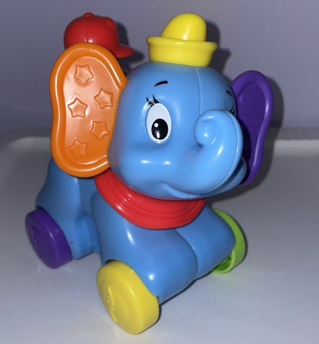 Fisher Price 2012 Dumbo Timothy Q Mouse Rollin Tunes Baby Toy Disney ...
