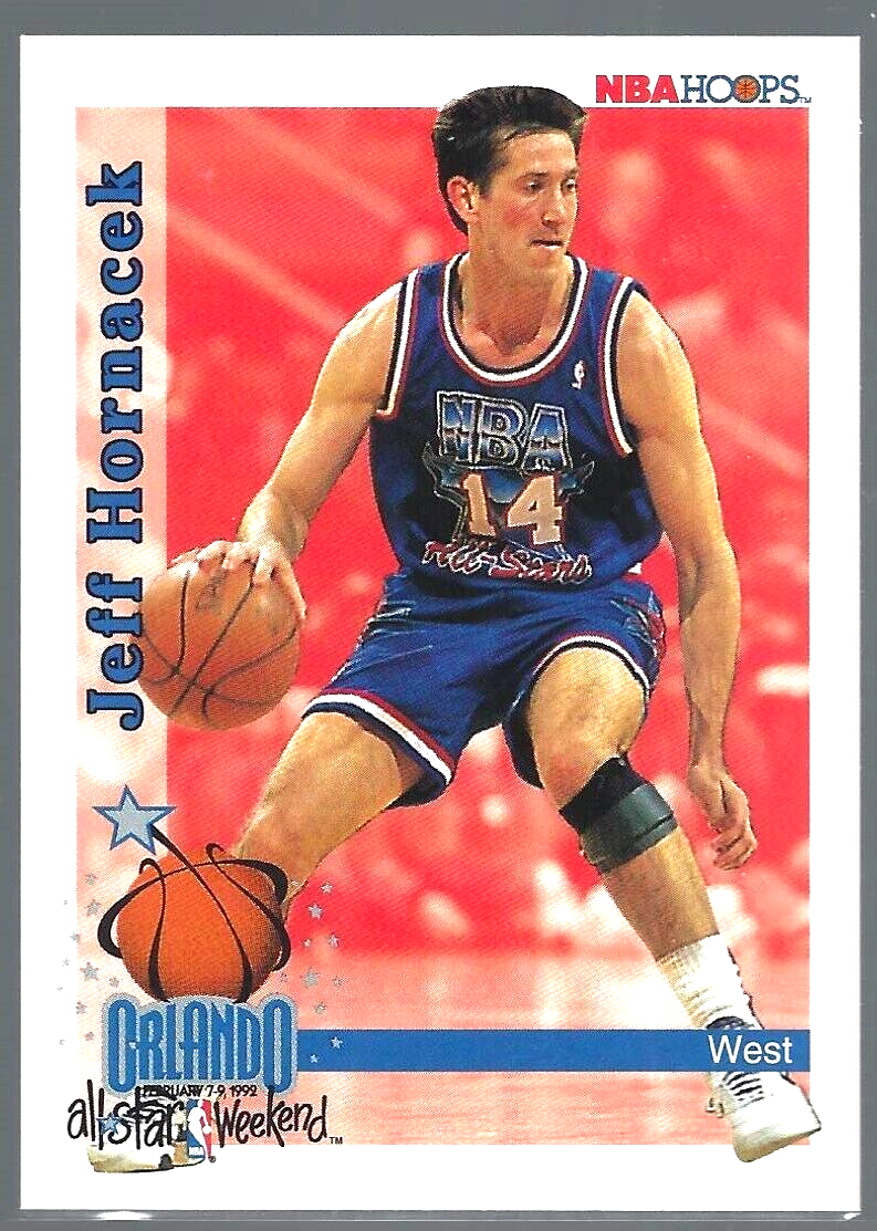 1992-93 NBA Hoops All-Stars #308 Jeff Hornacek - Phoenix Suns - MINT | eBay