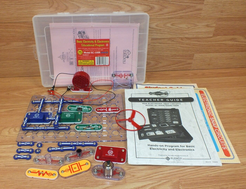 Snap Circuits Basic Electricity & Electronics Educational Program Kit *READ* | eBay