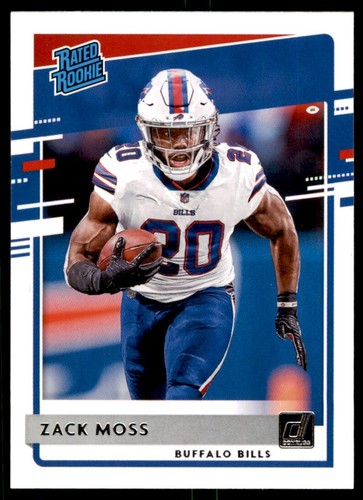2020 Donruss Zack Moss RC Buffalo Bills #330 | eBay