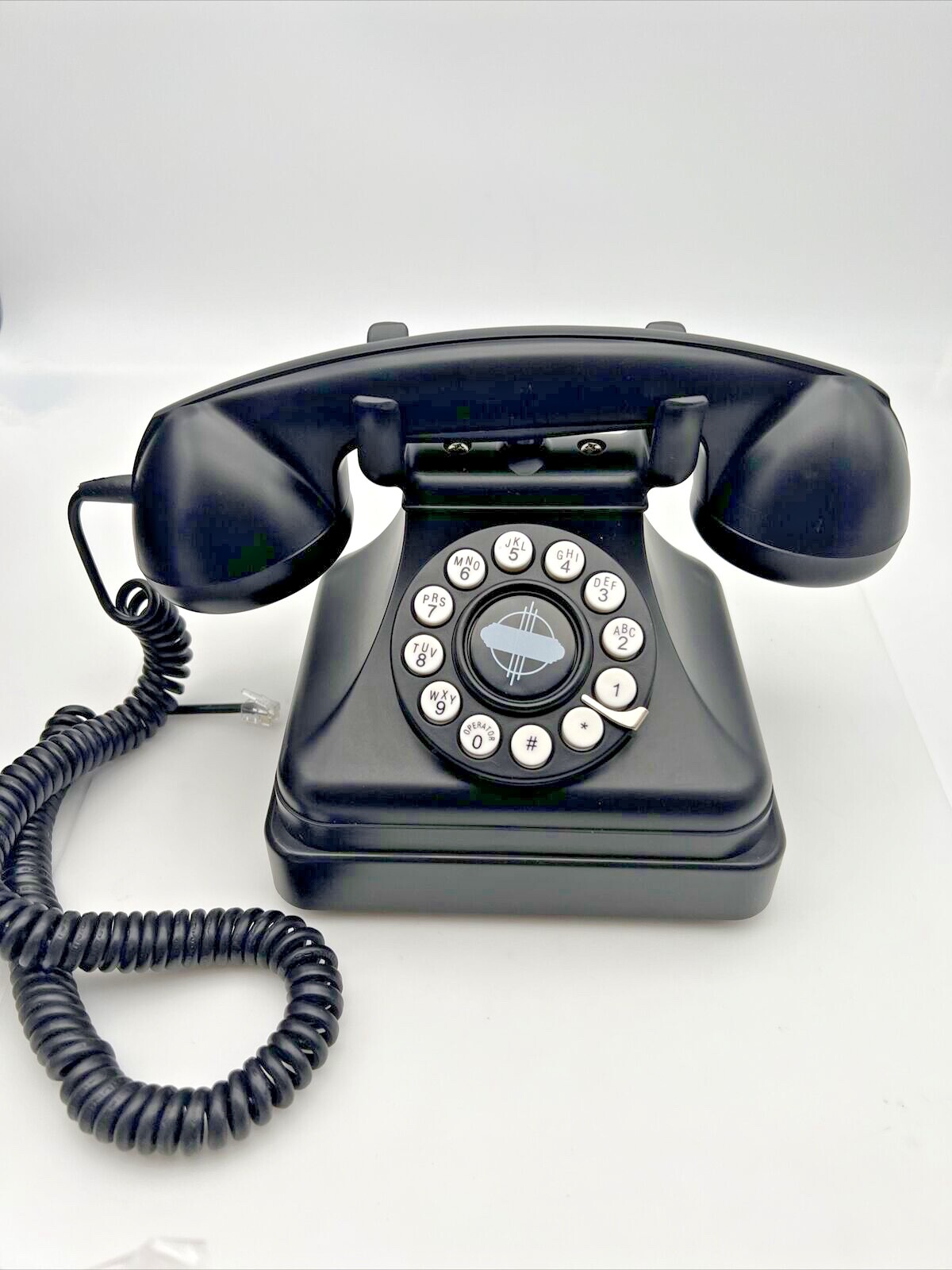 Crosley CR62-BK 1930's Retro Kettle Desk Phone Black | eBay