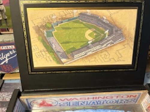 Vintage D.C. Griffith Stadium Cigar Box Baseball Stadium! APBA/Strat-O ...