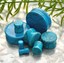PAIR Turquoise Plugs Stone Earlets Gauges Body Jewelry | eBay