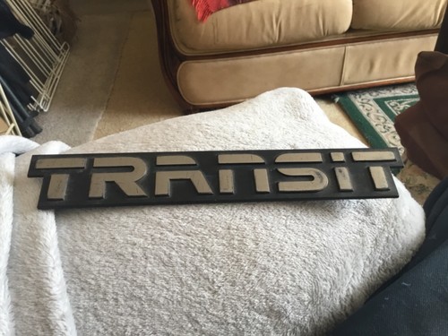 ford transit trunk tailgate emblem badge rear door | eBay