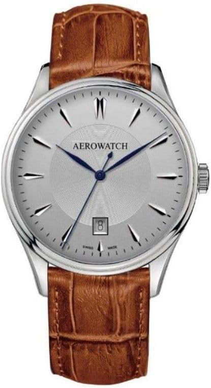 Aerowatch Gent Quartz Eco Date A42102 AA03 Men's Brown | eBay