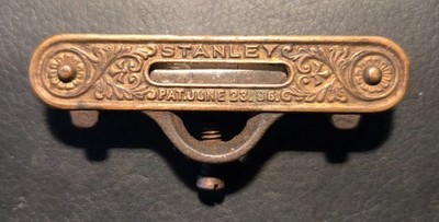 Vintage Stanley Pocket Line Level Pat. June 23, 1896 | eBay